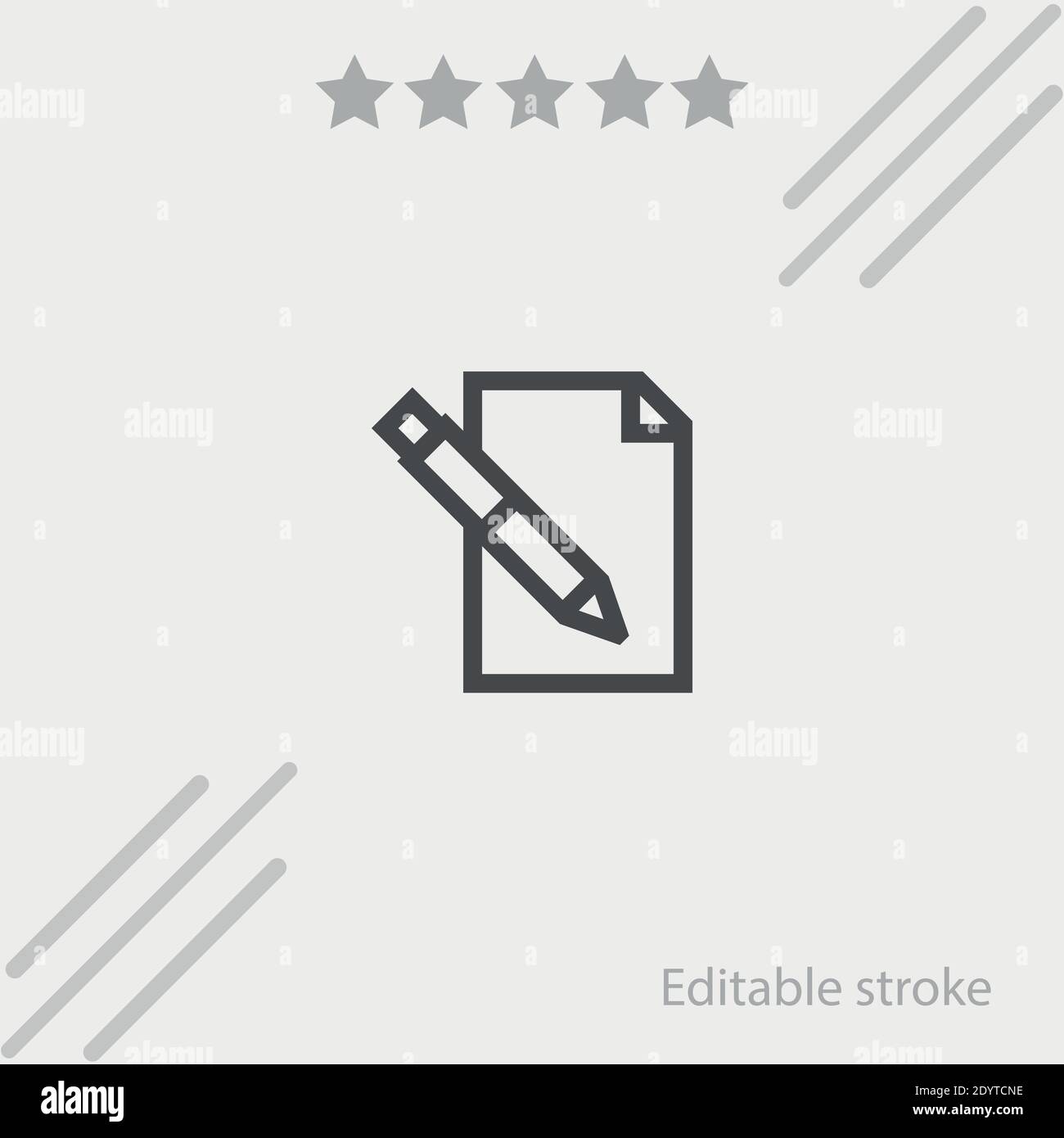 note vector icon modern simple vector illustration Stock Vector Image ...