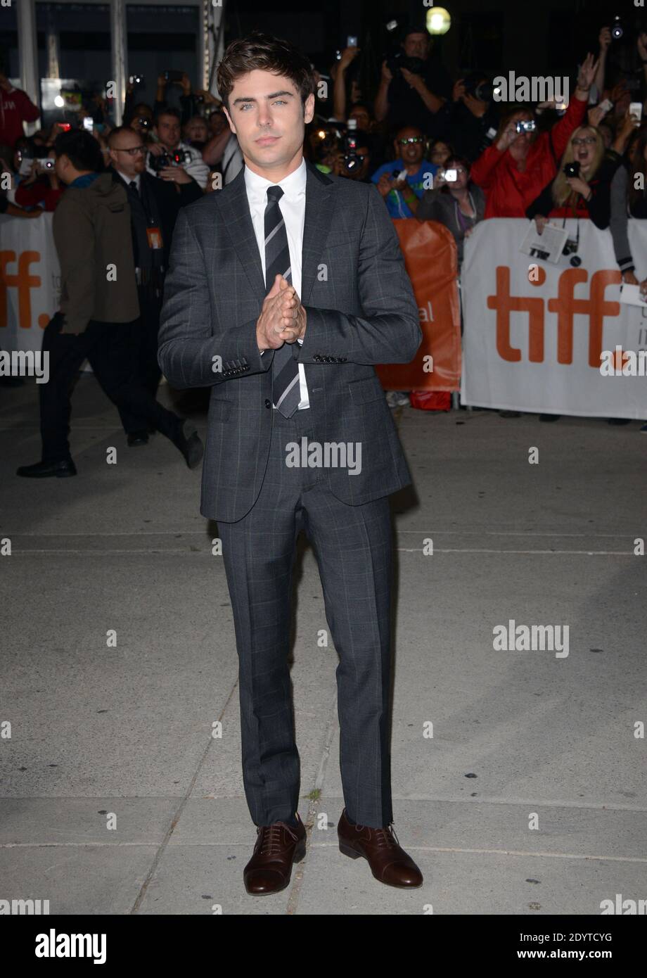 Zac Efron attends the screening of Parkland at the 2013 Toronto ...
