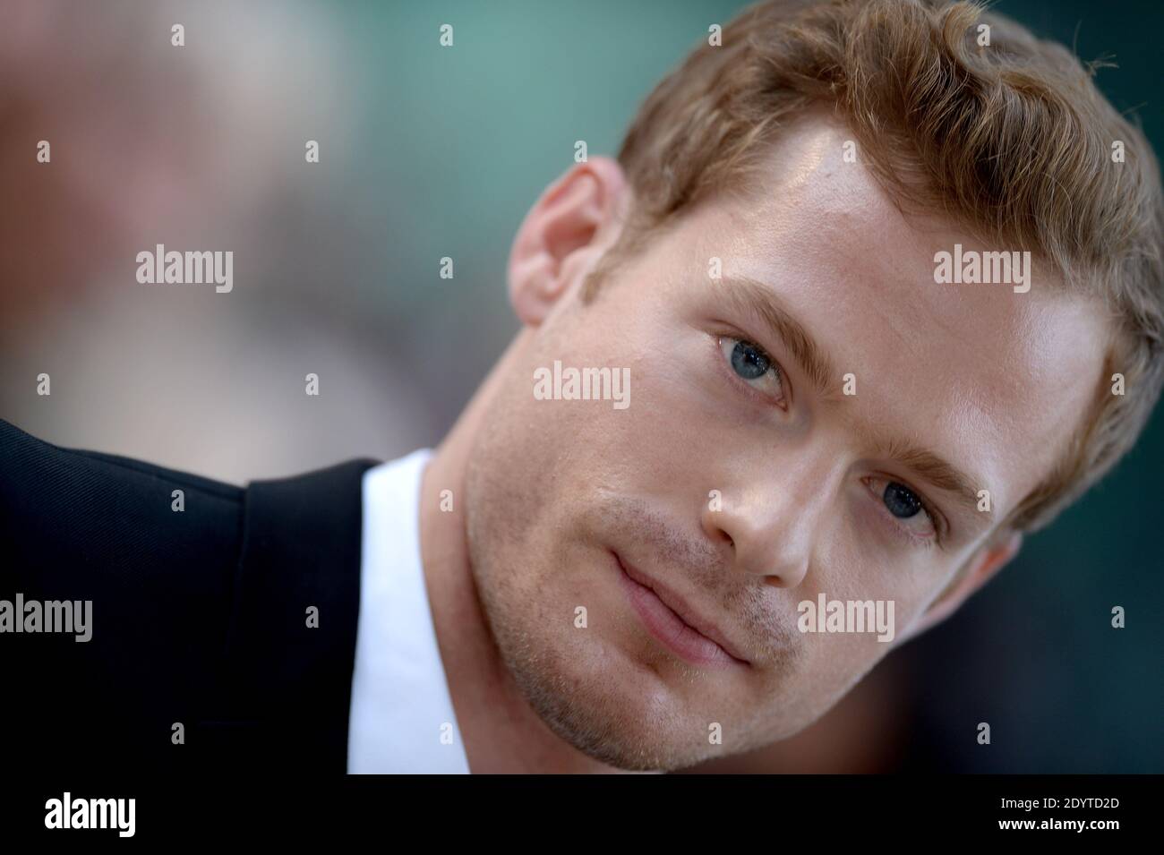Sam Reid attends the screening of The Railway Man at the 2013 Toronto ...