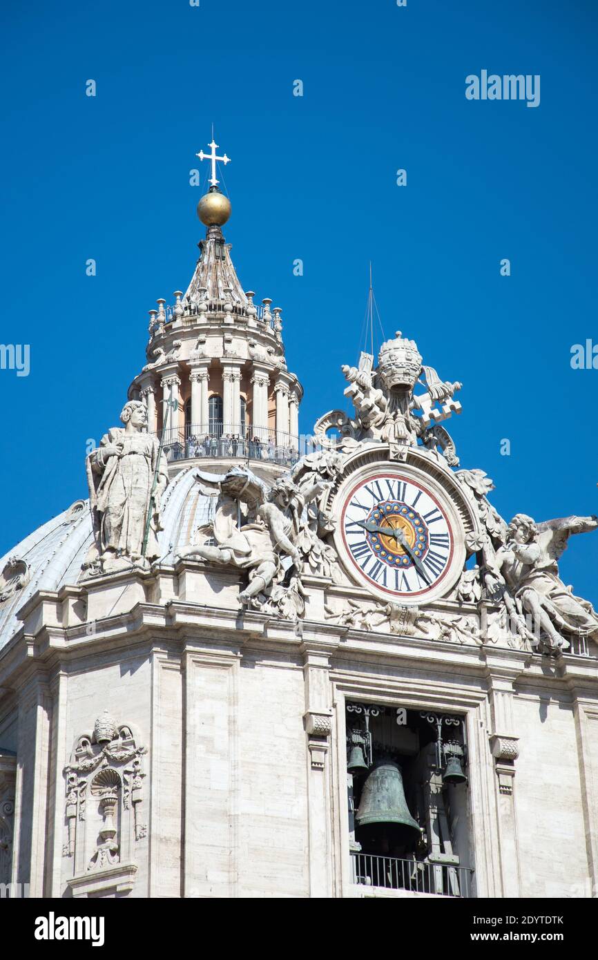 Historical clock rome roma hi-res stock photography and images - Alamy
