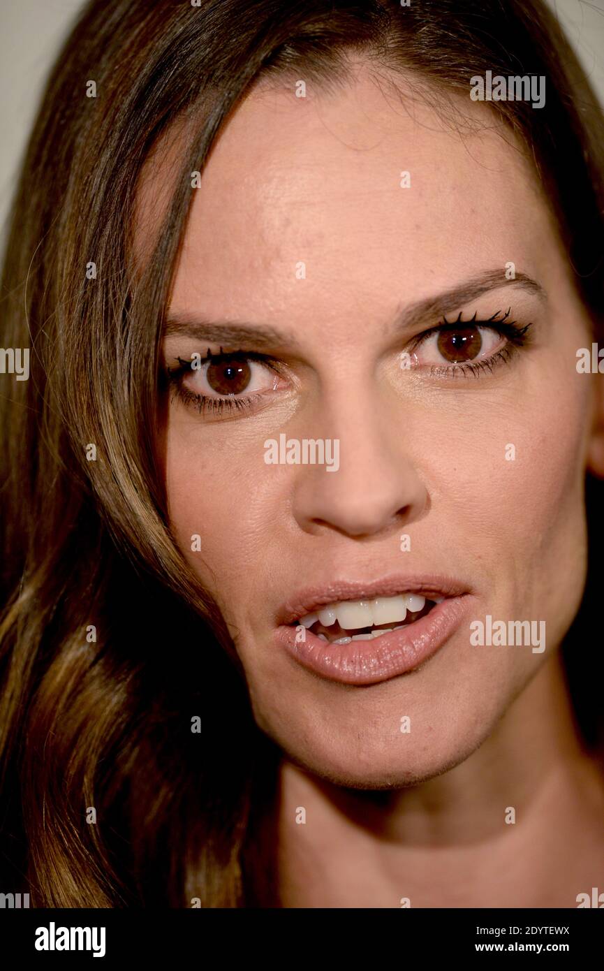 Hilary Swank attends the amfAR Inspiration Gala during the 2013 Toronto ...
