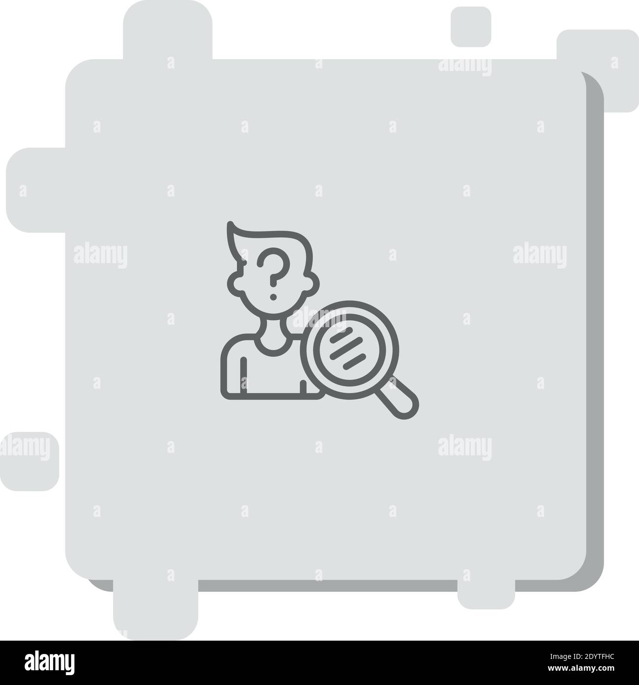 customer vector icon modern simple vector illustration Stock Vector ...