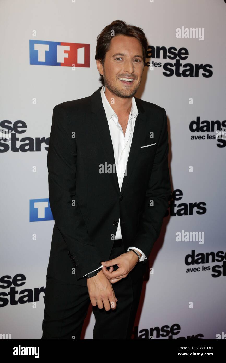 Vincent Cerutti attending the 'Danse Avec Les Stars' season 4 photocall ...
