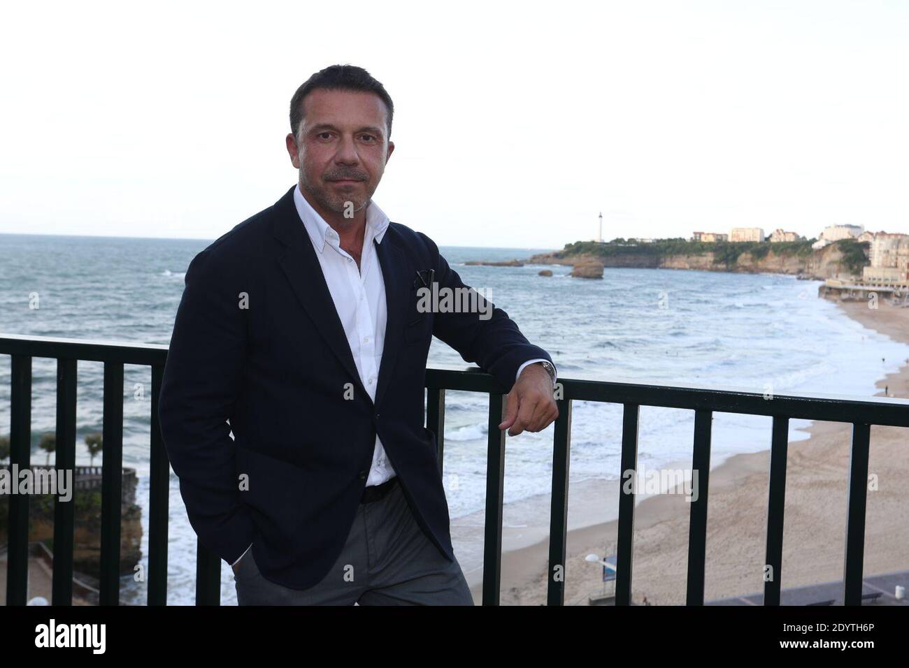 Olivier Picasso, grand-son of Pablo Picasso poses in Biarritz, France ...