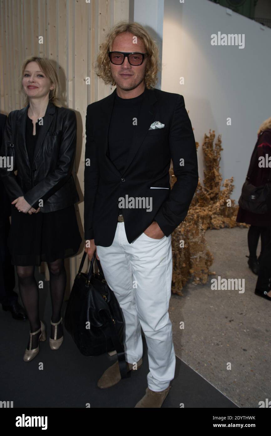 Norwegian Designer Peter Dundas attends the opening of the Salon des ...