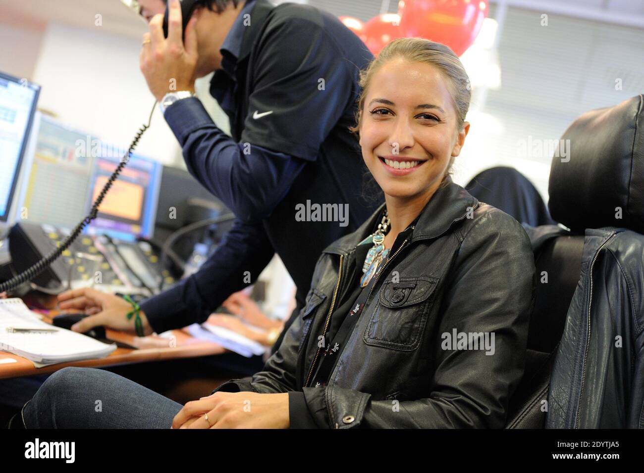 Emilie Gassin attending the BGC Charity Day to honor the memory of the 658 BGC employees killed ...