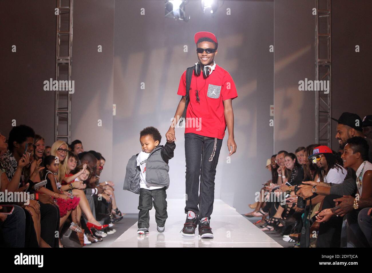 Young models walk the runway during the Kids Rock fashion show at Grand ...