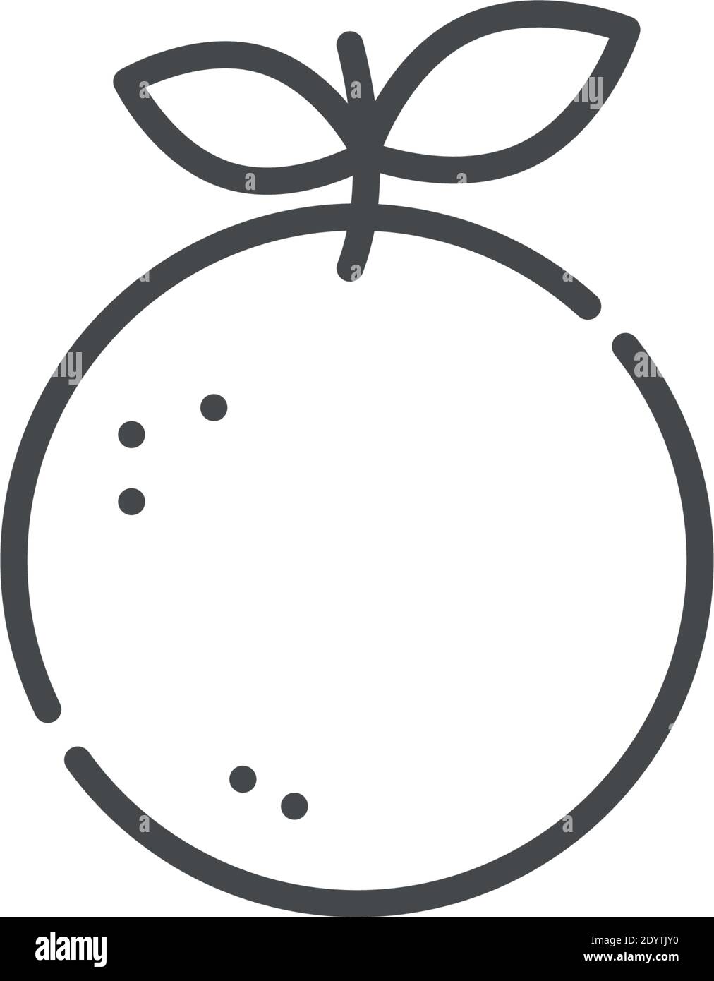 orange vector icon modern simple vector illustration Stock Vector Image ...