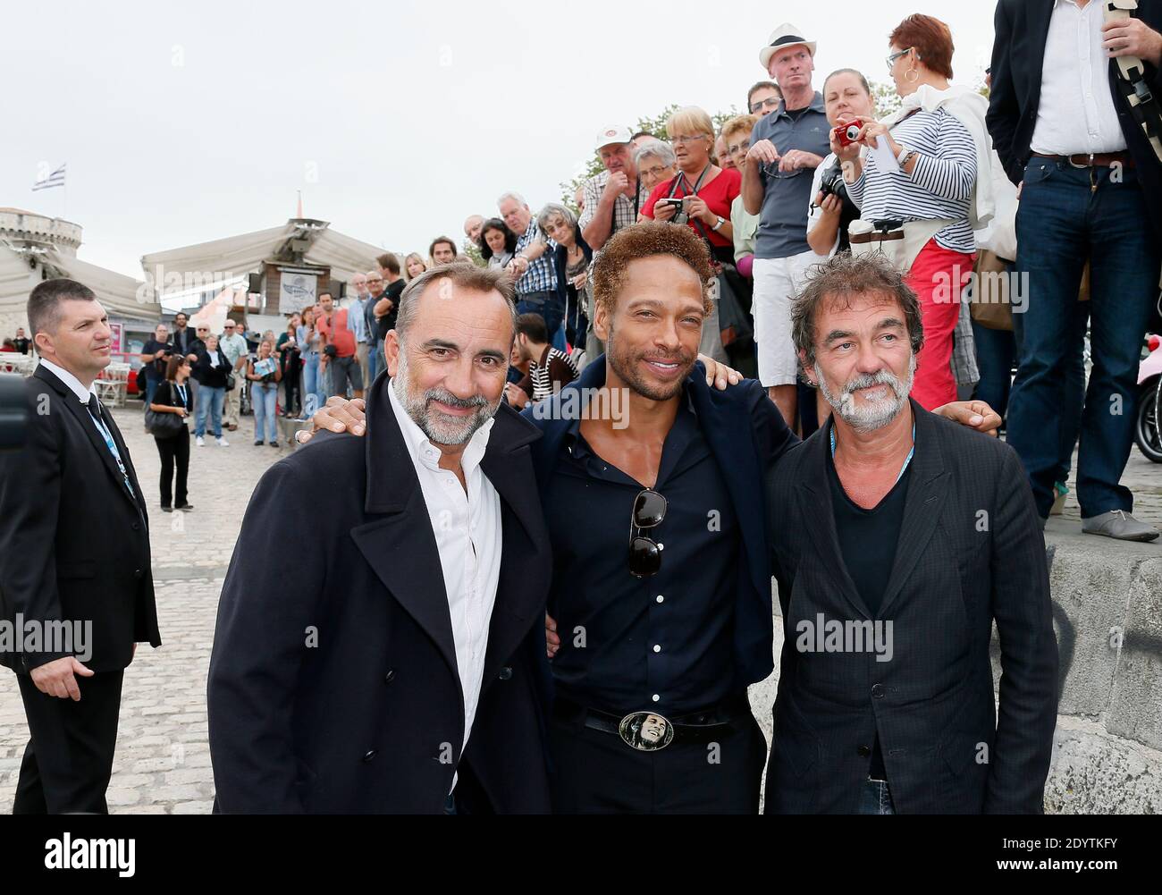 Gary Dourdan, Olivier Marchal and Antoine Dulery attending the 15th ...