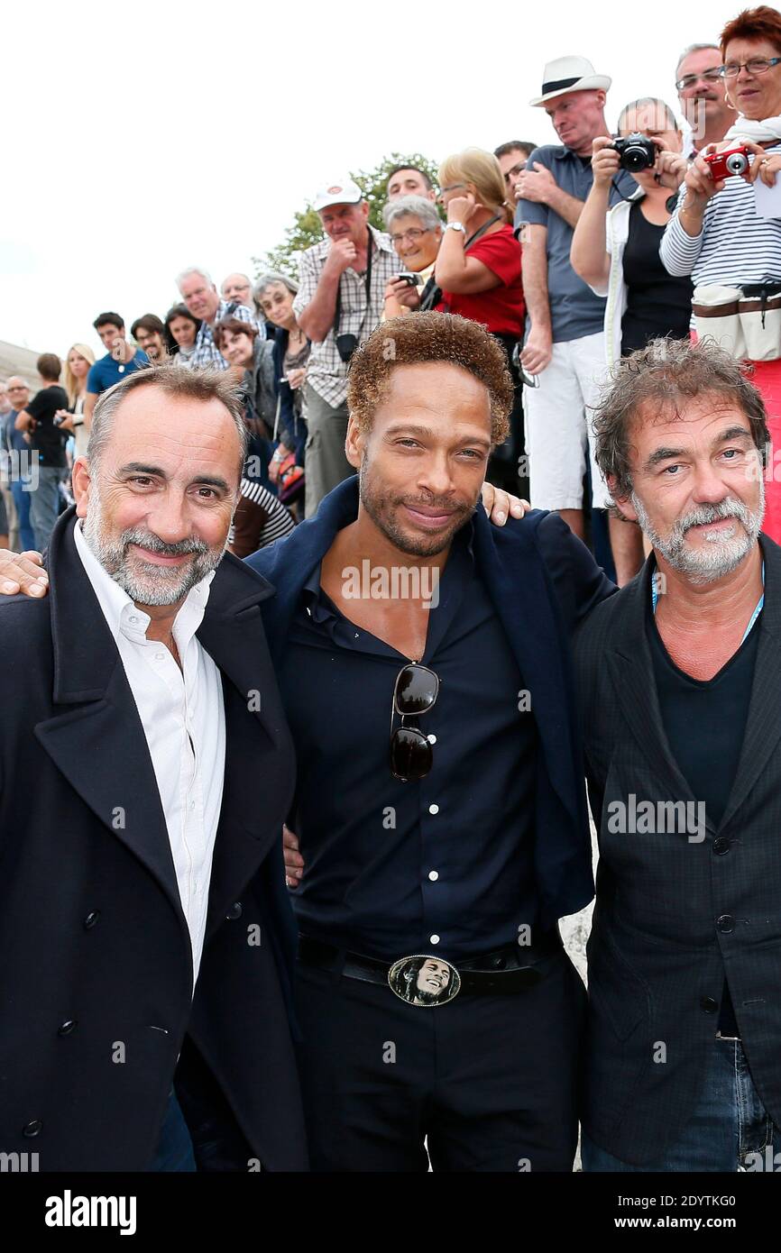 Gary Dourdan, Olivier Marchal and Antoine Dulery attending the 15th ...