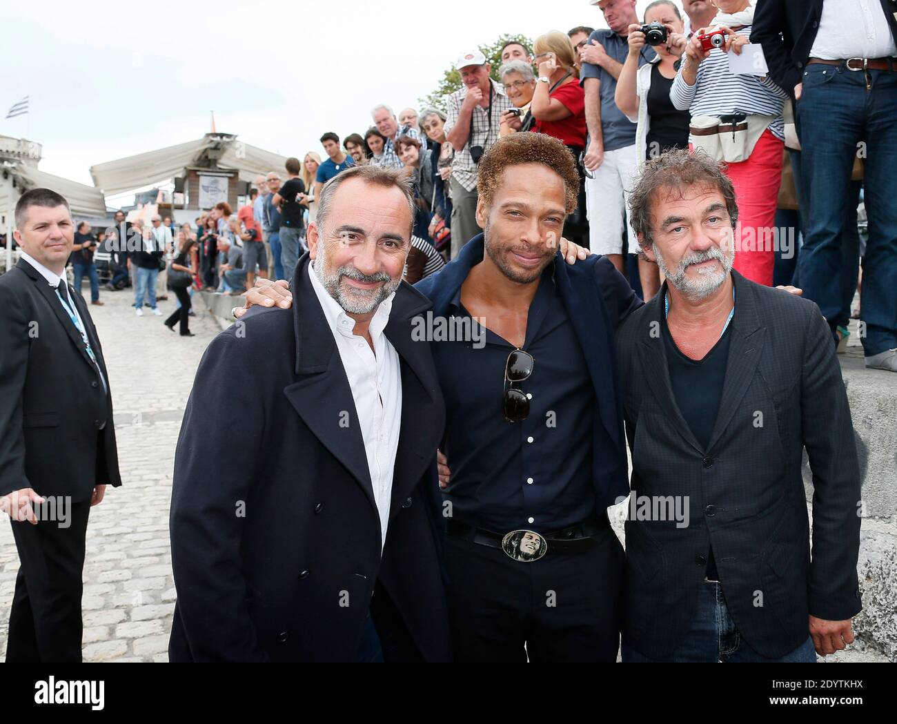 Gary Dourdan, Olivier Marchal and Antoine Dulery attending the 15th ...