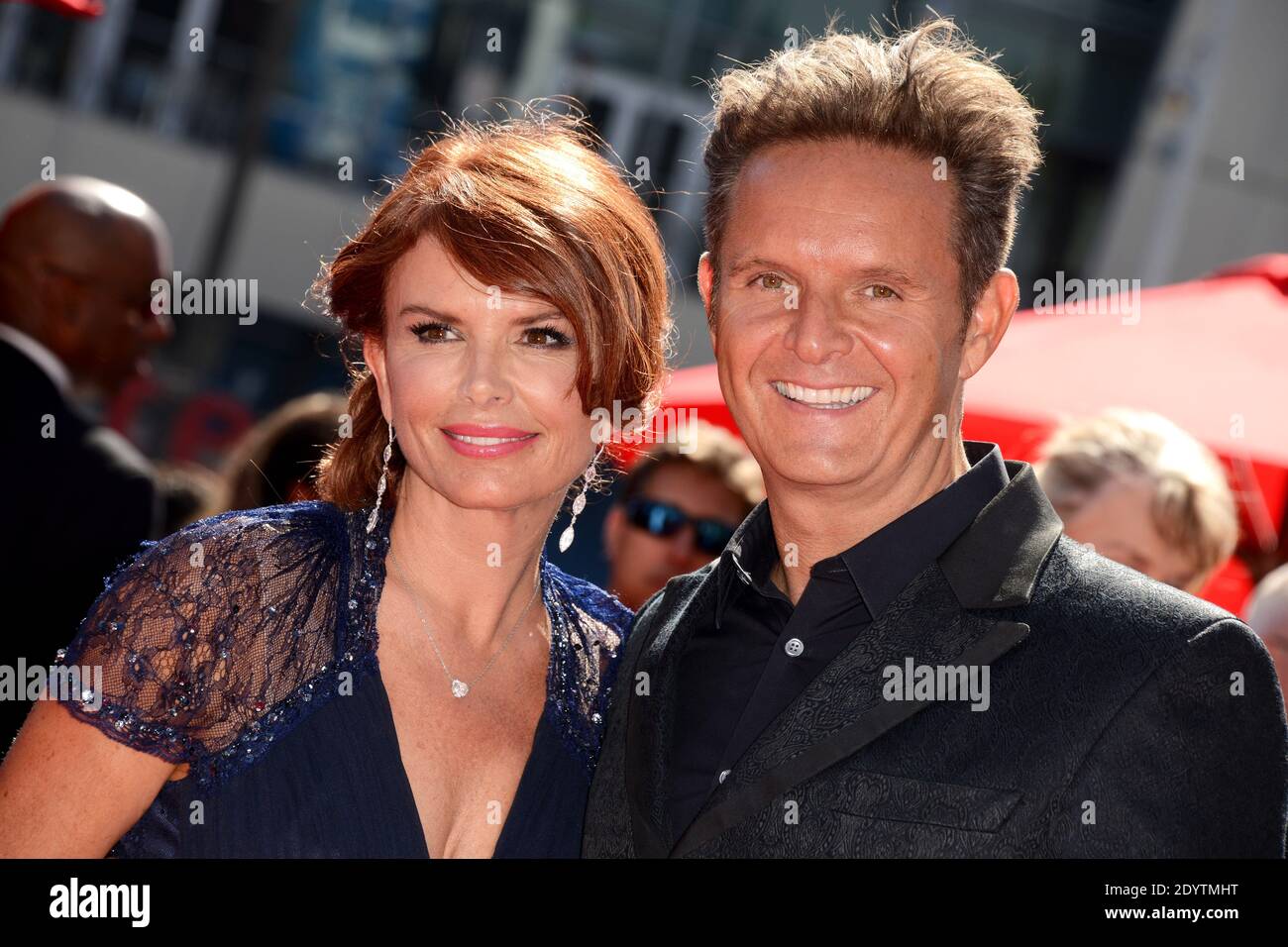 Roma downey attend hi-res stock photography and images - Alamy