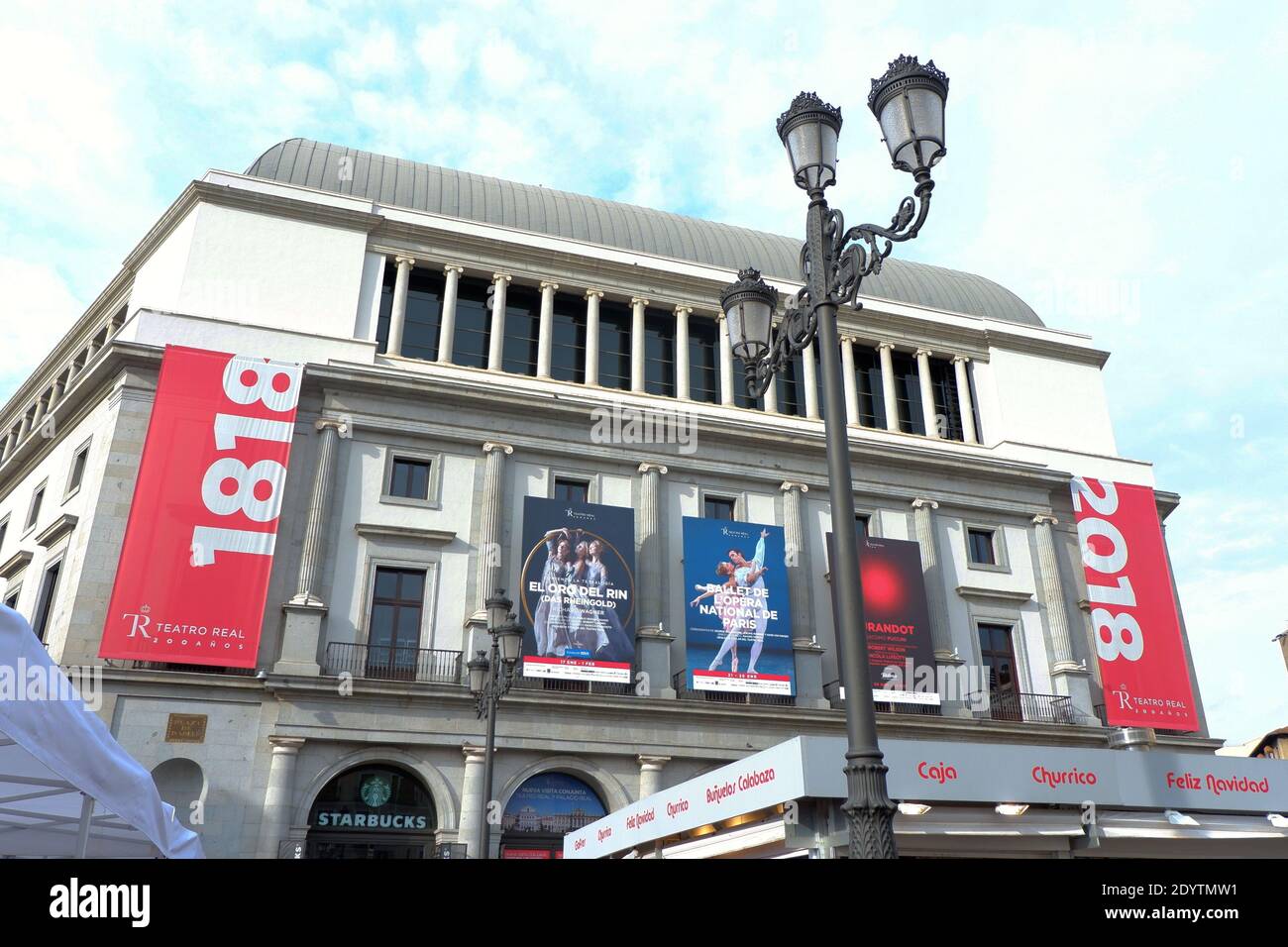 Teatro real opera theater madrid hi-res stock photography and images ...