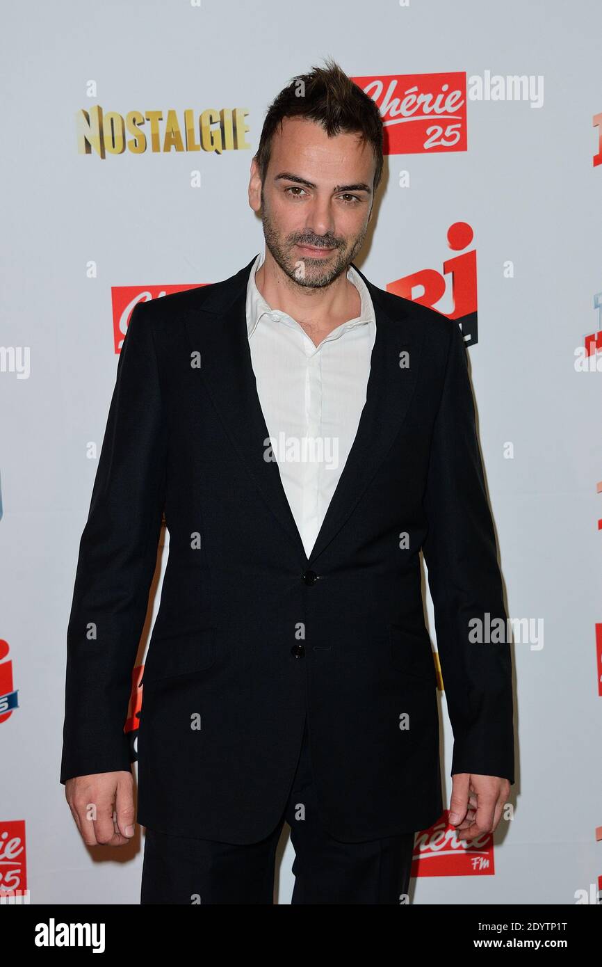 Morgan Serrano attending the NRJ Global annual press conference in ...