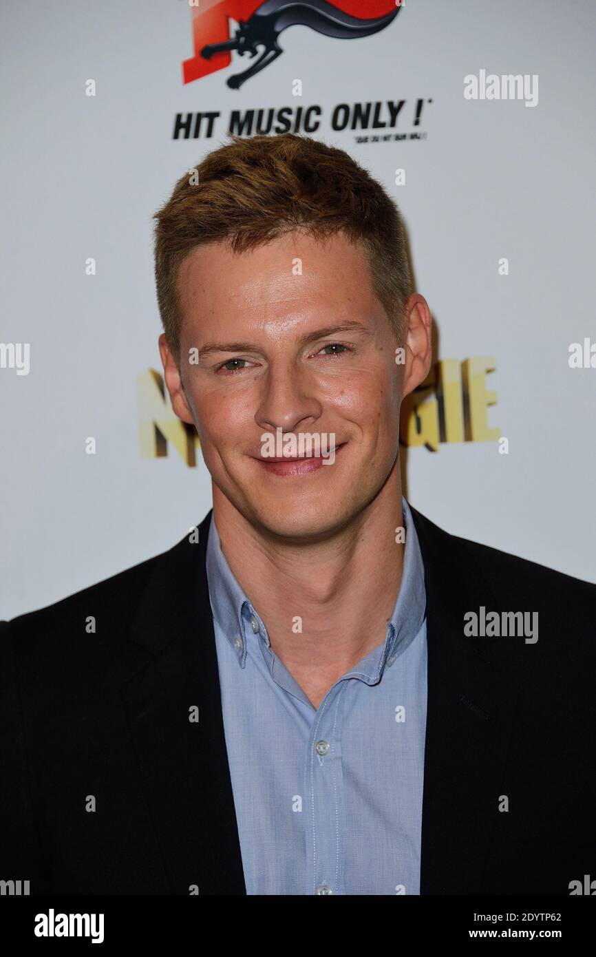 Matthieu Delormeau attending the NRJ Global annual press conference in ...