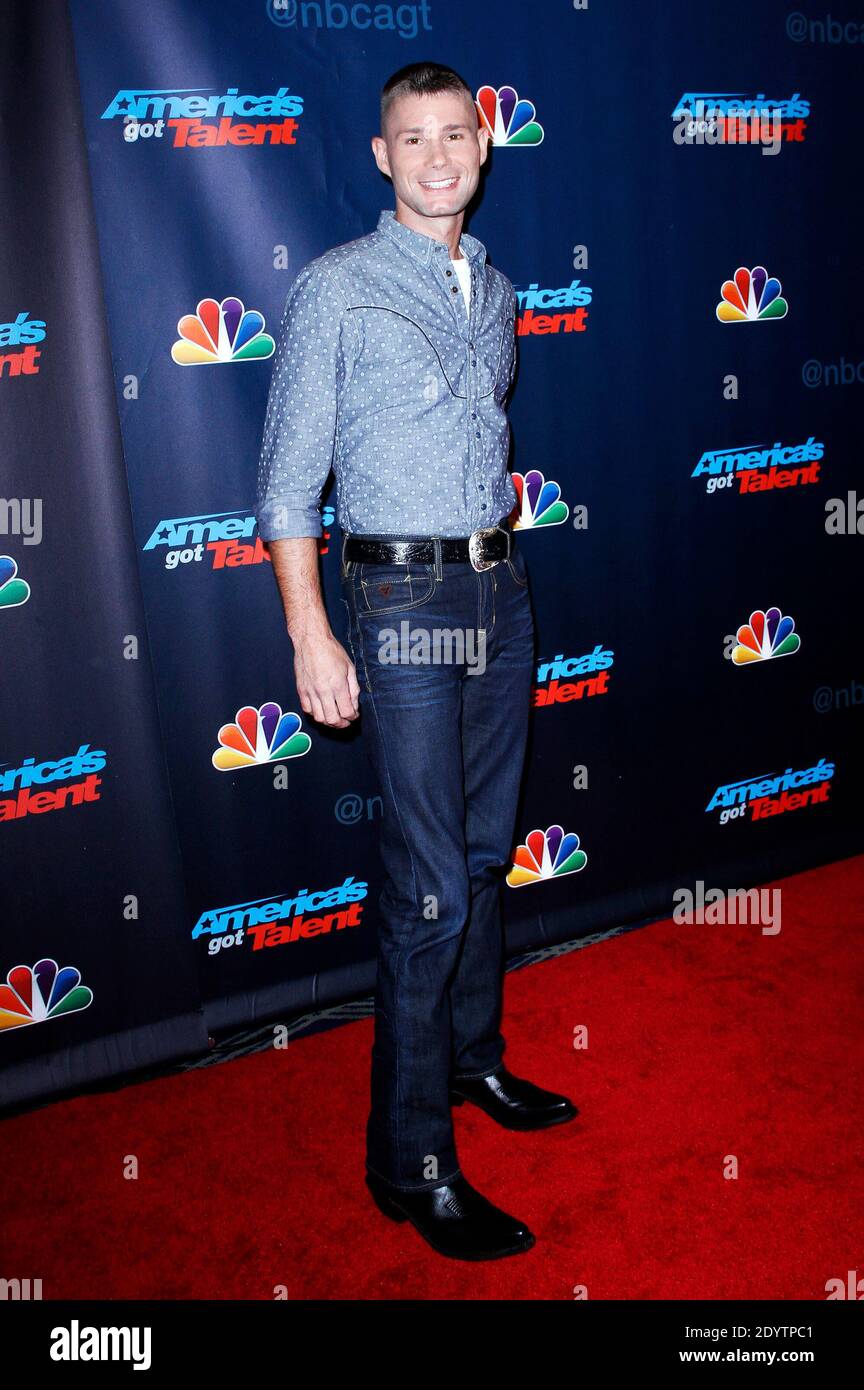 Jimmy Rose poses at the America's Got Talent Pre-show at Radio City ...