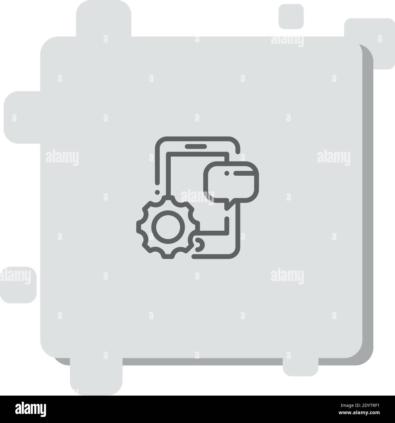 tablet vector icon modern simple vector illustration Stock Vector Image ...