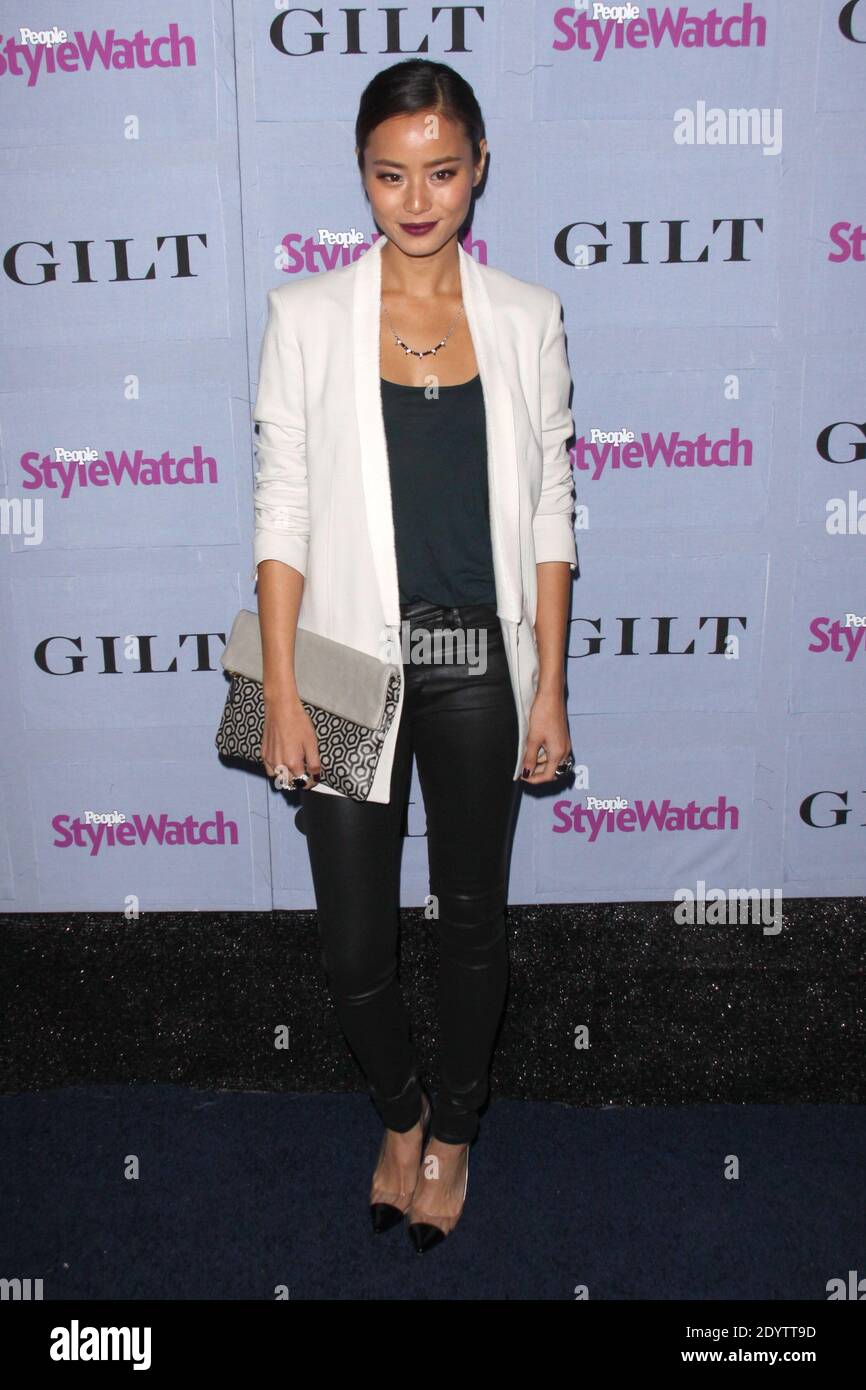 Jamie Chung arriving for People StyleWatch Denim Party held at ...