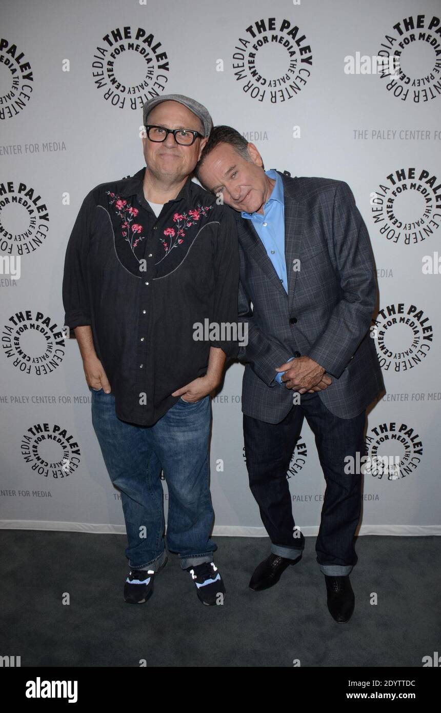 Bobcat Goldthwait and Robin Williams arrive for A Legendary Evening ...