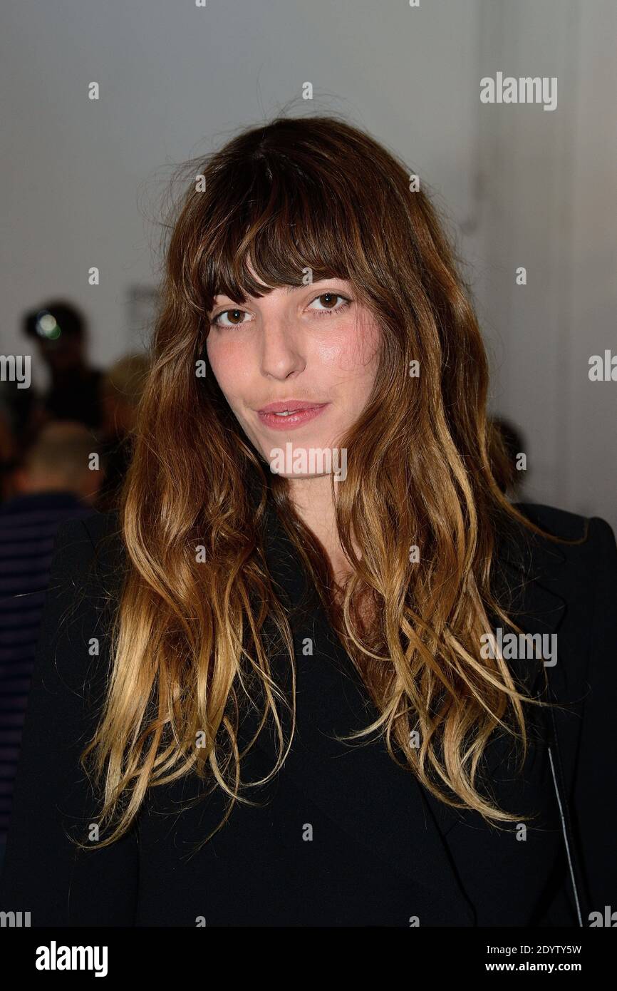 Lou Doillon attending Anthony Vaccarello's Spring-Summer 2014 Ready-To ...