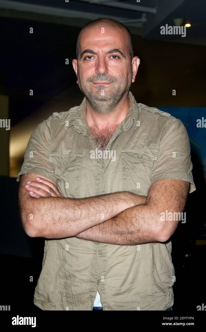 Hany Abu-Assad attending the 'Omar' Premiere at UGC Cine Cite les ...