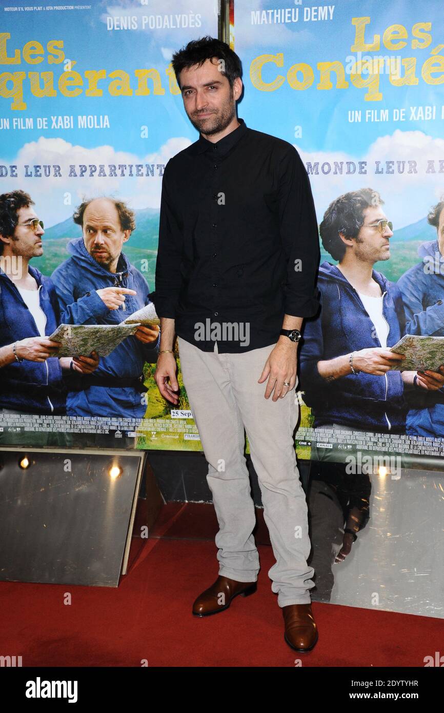 Mathieu Demy attending the 'Les Conquerants' Premiere at UGC Cine Cite ...