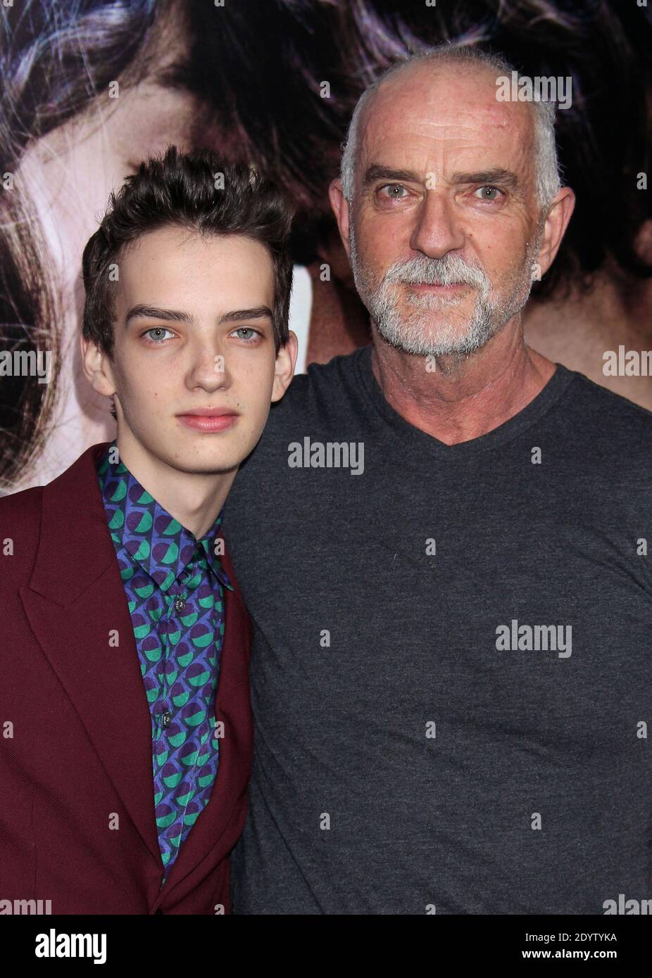 Kodi Smit-McPhee, Andy McPhee (Father), Relativity's film premiere for ...