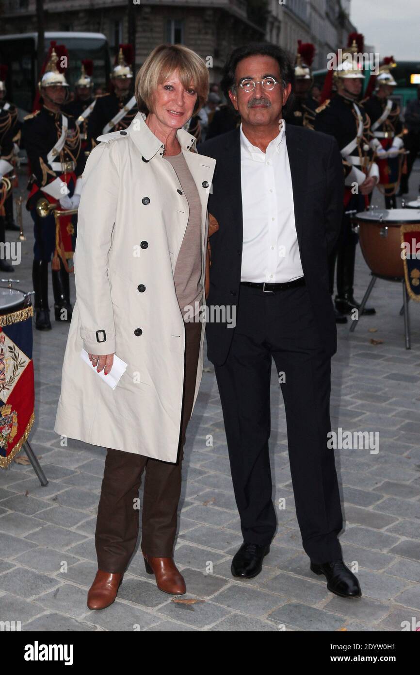 Alice Dona and date arrive at the IFRAD charity Gala dinner held at the ...