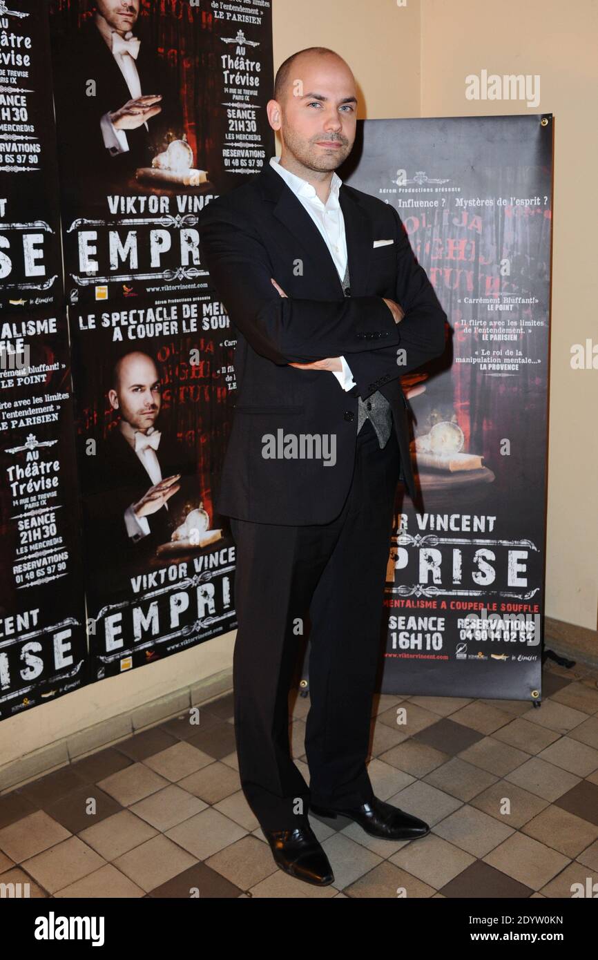 Viktor Vincent attending Viktor Vincent's show the 'Emprise' Premiere ...