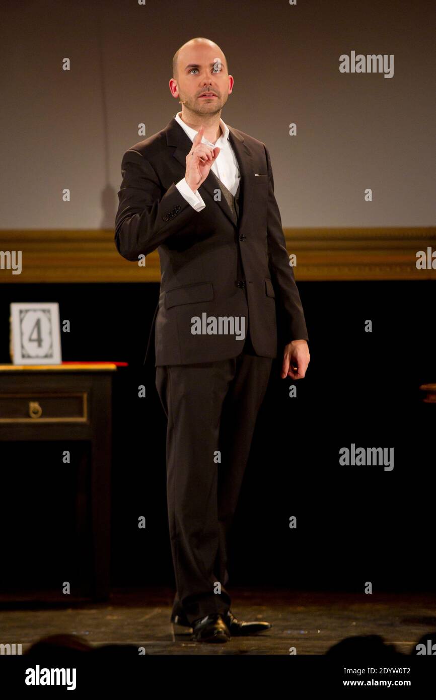 Viktor Vincent performing during his show the 'Emprise' Premiere at ...