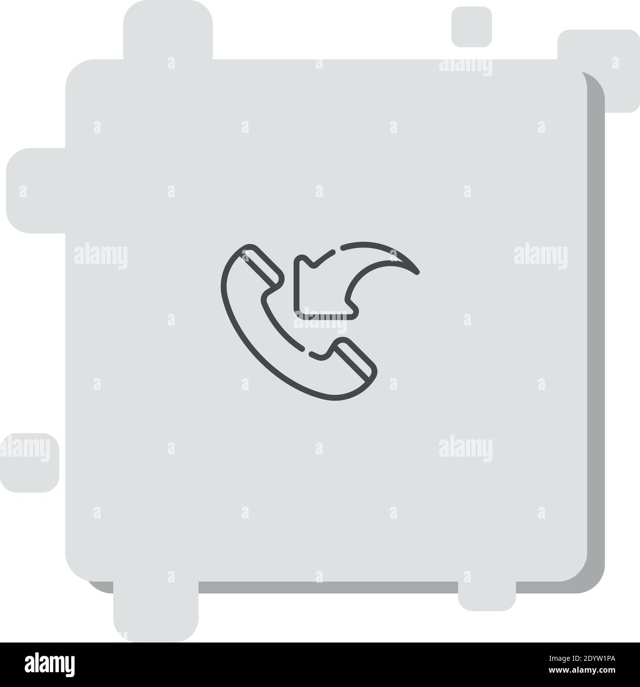 inbound vector icon modern simple vector illustration Stock Vector ...