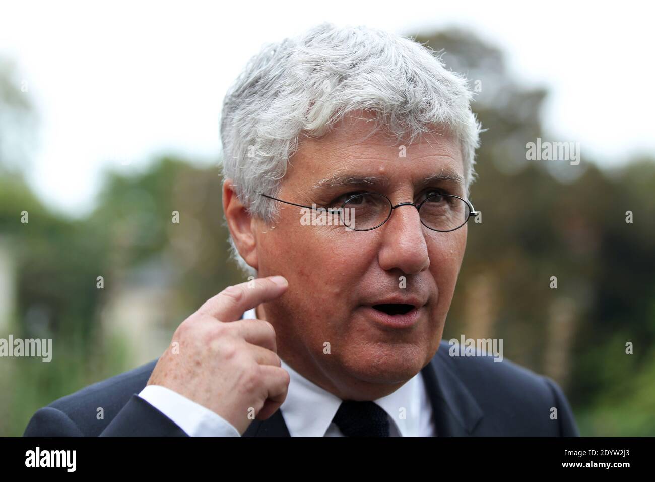 French Minister for Ecology Philippe Martin is pictured during the EELV ...