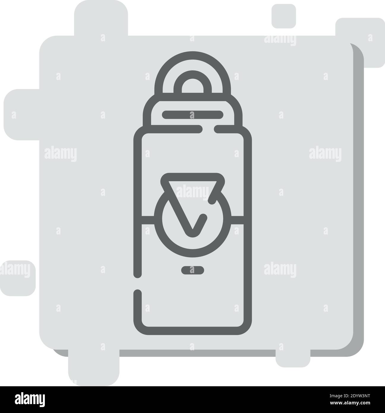 bottle vector icon modern simple vector illustration Stock Vector Image ...