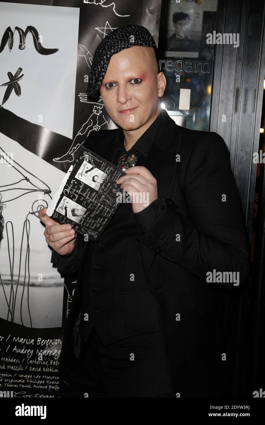 Ali Mahdavi attending the premiere of 'Opium' held at 'Cinema Le Saint ...