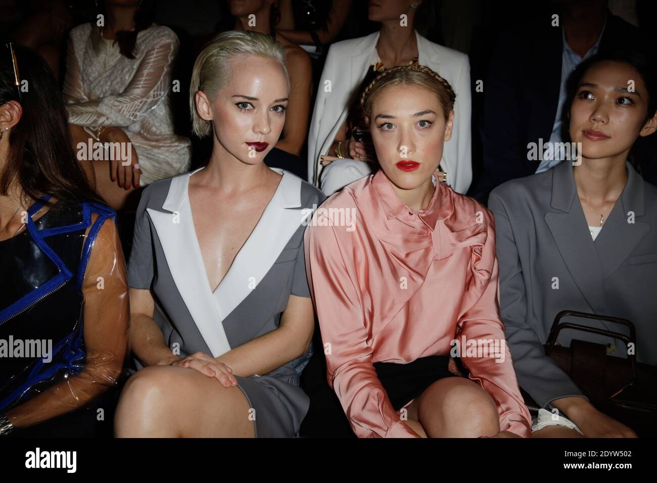 Kathleen Moe, Mia Moretti attends Viktor and Rolf Spring-Summer 2014 ...