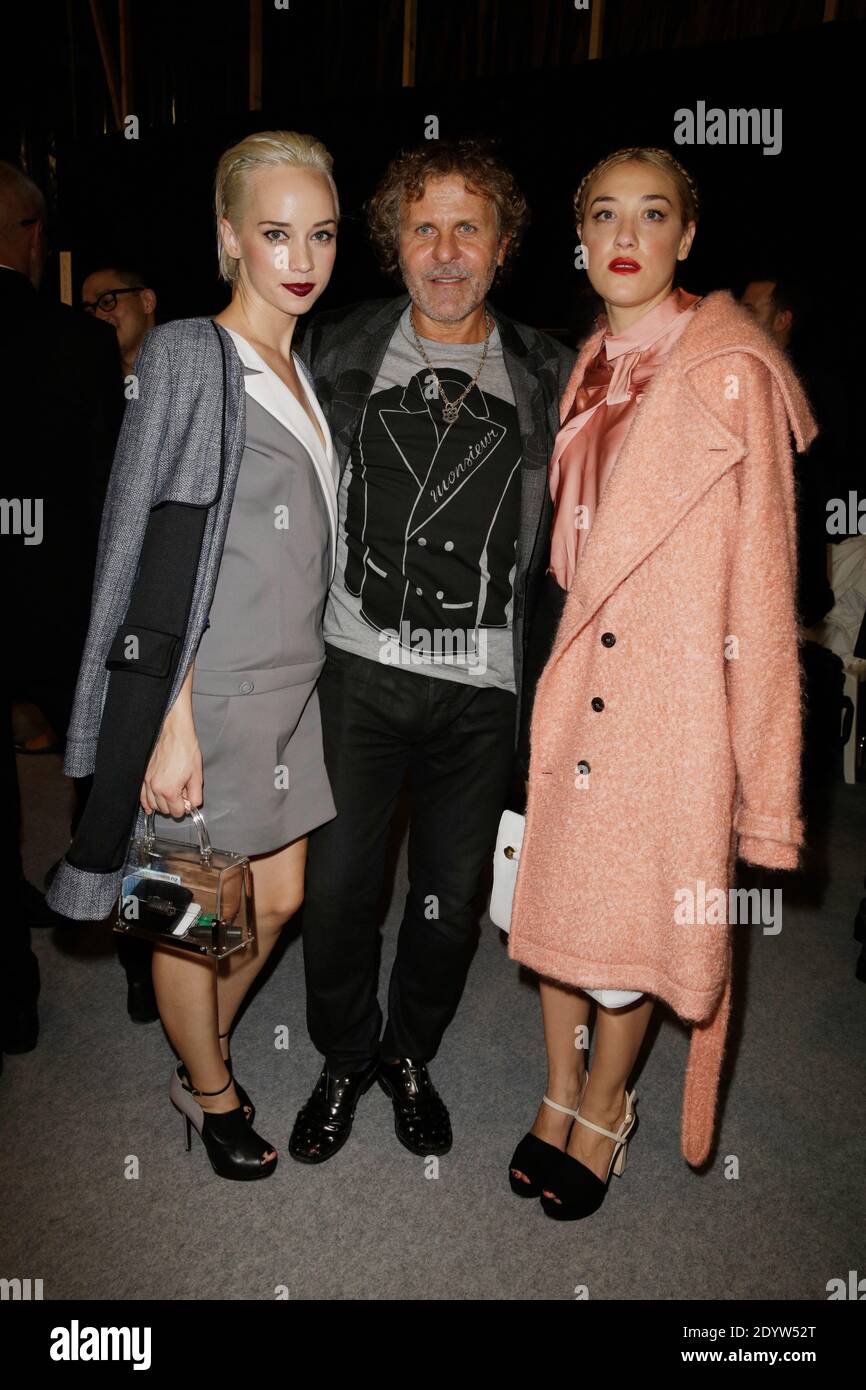 Kathleen Moe, Mia Moretti and Renzo Rosso attends Viktor and Rolf ...