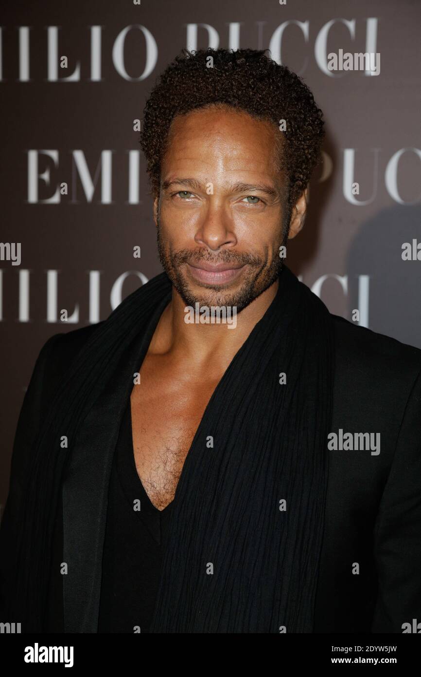 Gary Dourdan attending the Emilio Pucci party at Palais de Tokyo in ...