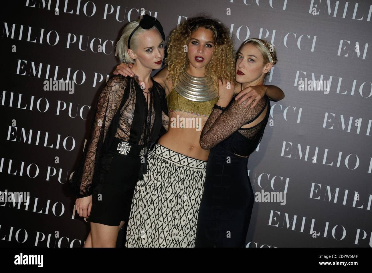 Kathleen Moe, Mia Moretti attending the Emilio Pucci party at Palais de ...