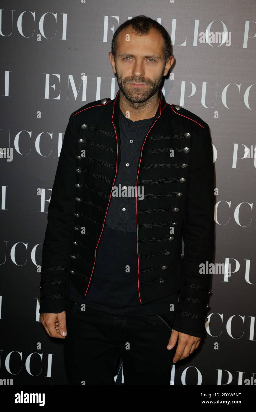 Stefano Rosso attending the Emilio Pucci party at Palais de Tokyo in ...