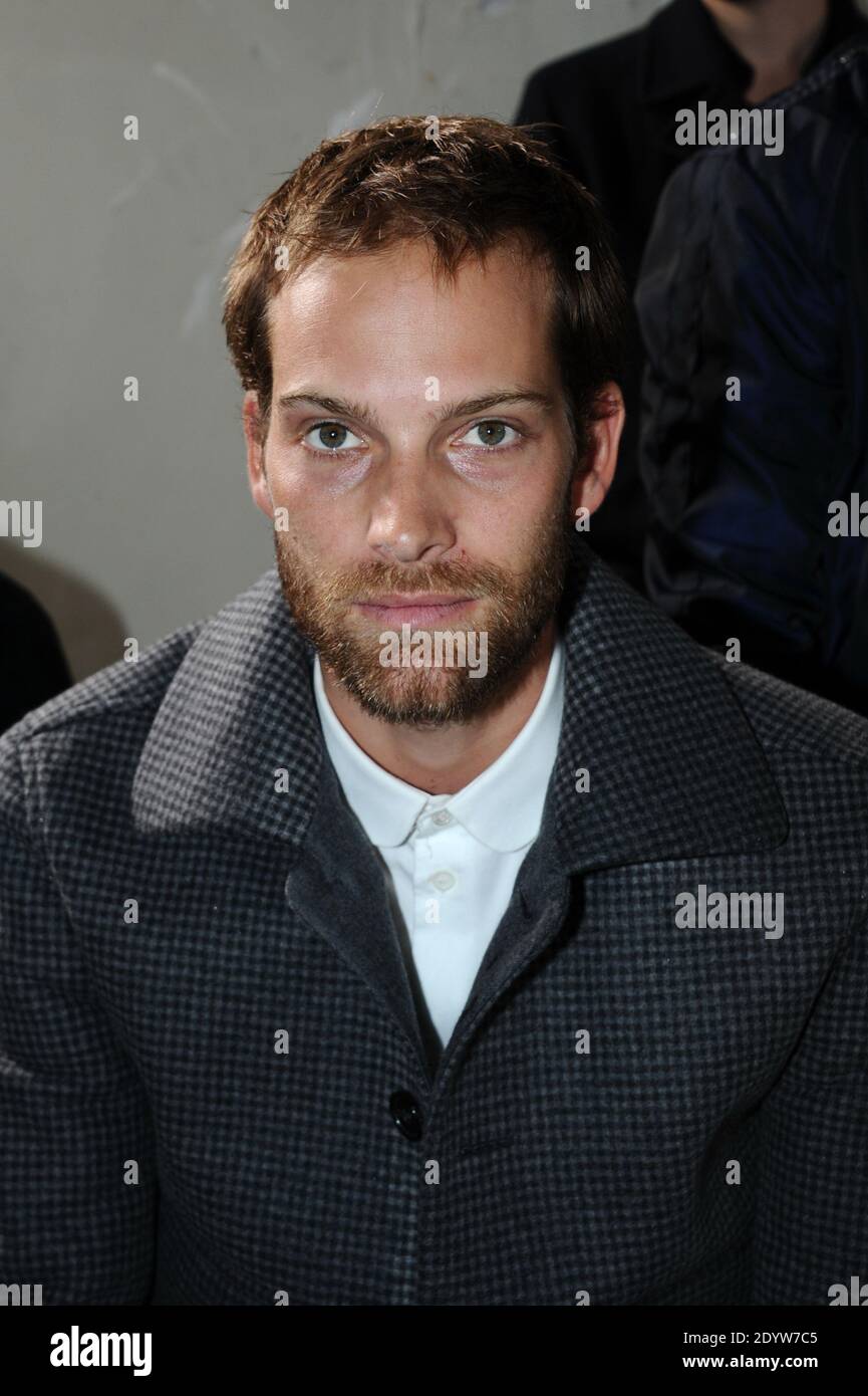 Andy Gillet attending Hexa by Kuho's Spring-Summer 2014 Ready-To-Wear ...