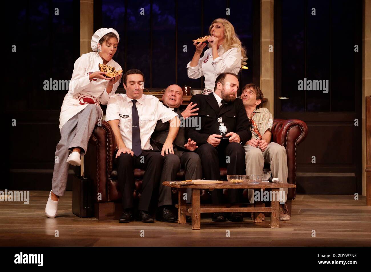 Clement Michelle, Erwan Creignou, Marie-Helene Lentini, Yannik Mazzilli ...