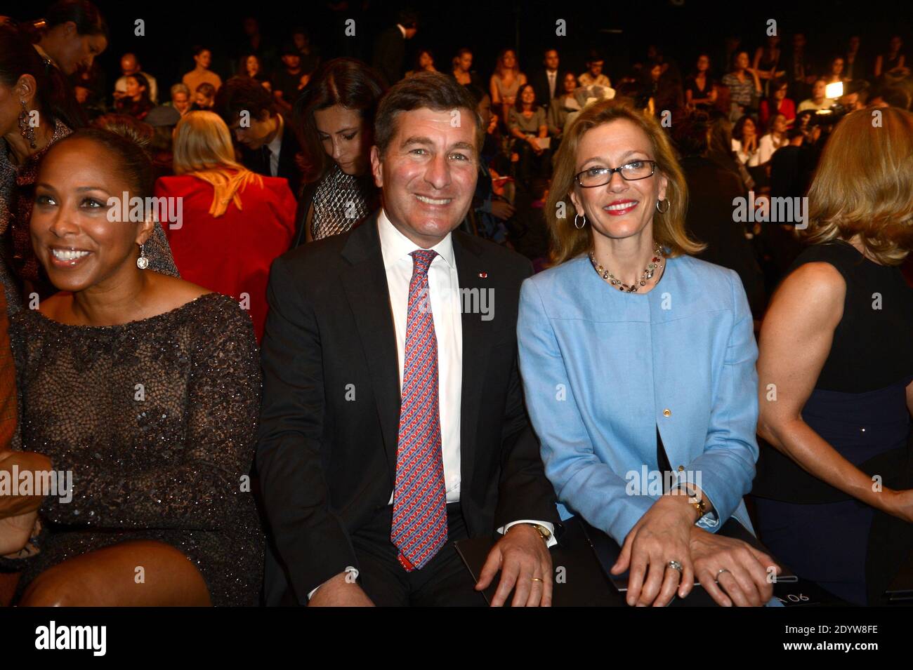 United States Ambassador to France, Charles H. Rivkin and wife Susan ...