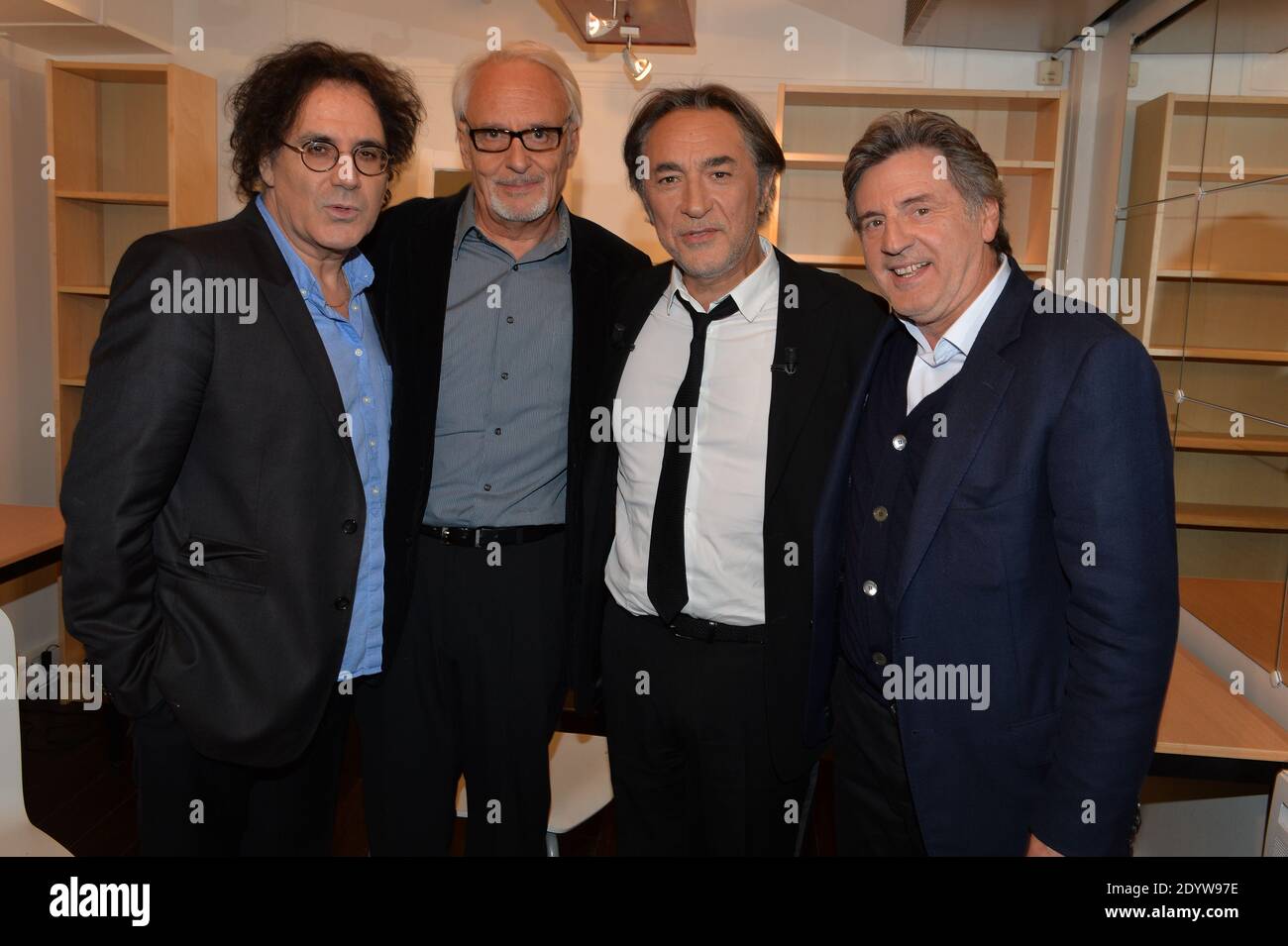 Eric Assous, Didier Flamand, Richard Berry and Daniel Auteuil at the ...
