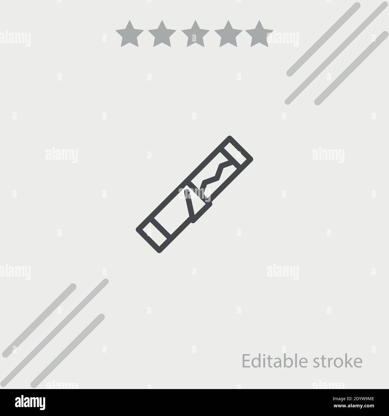 gum wrapped vector icon modern simple vector illustration Stock Vector ...