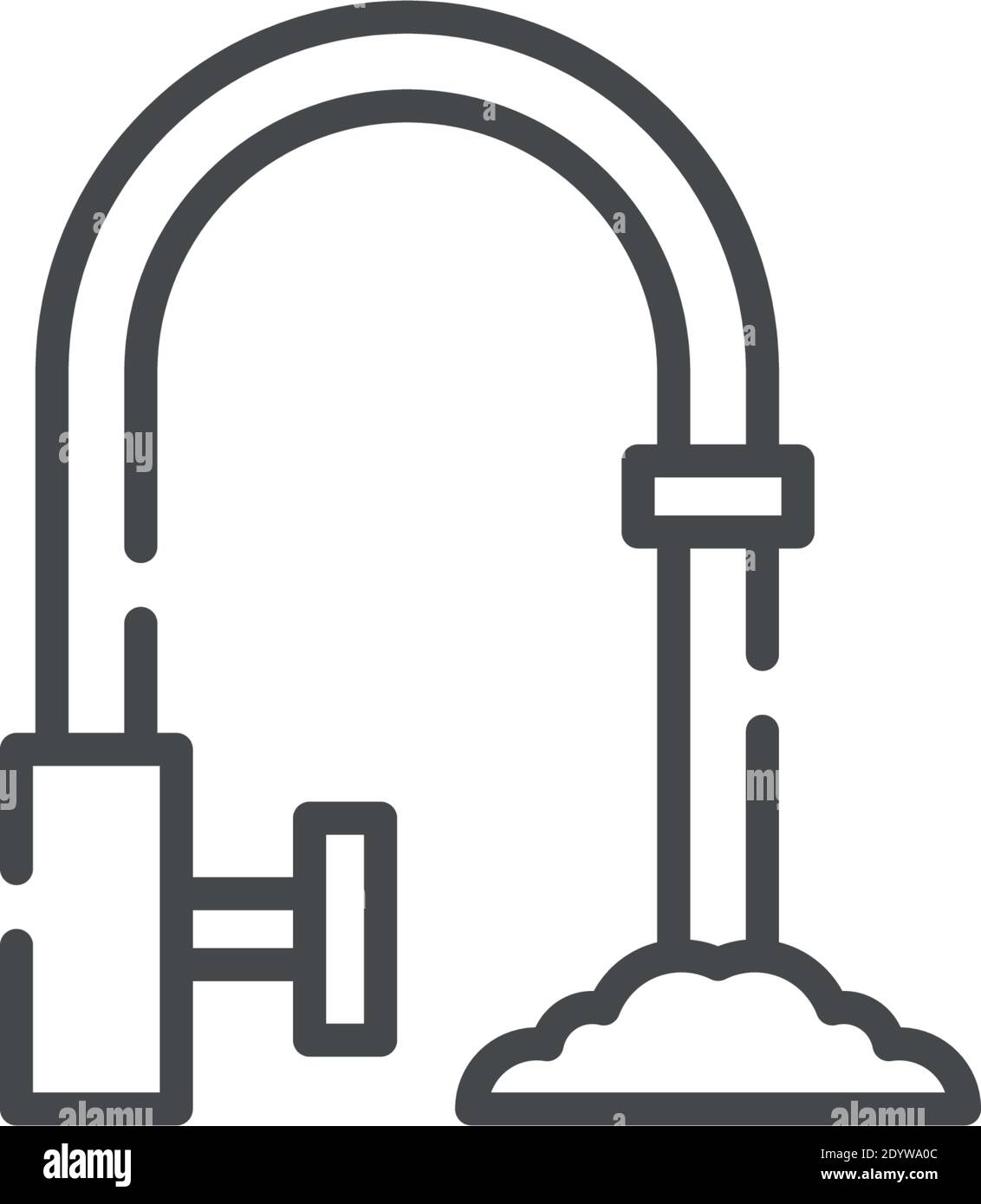 faucet vector icon modern simple vector illustration Stock Vector Image ...