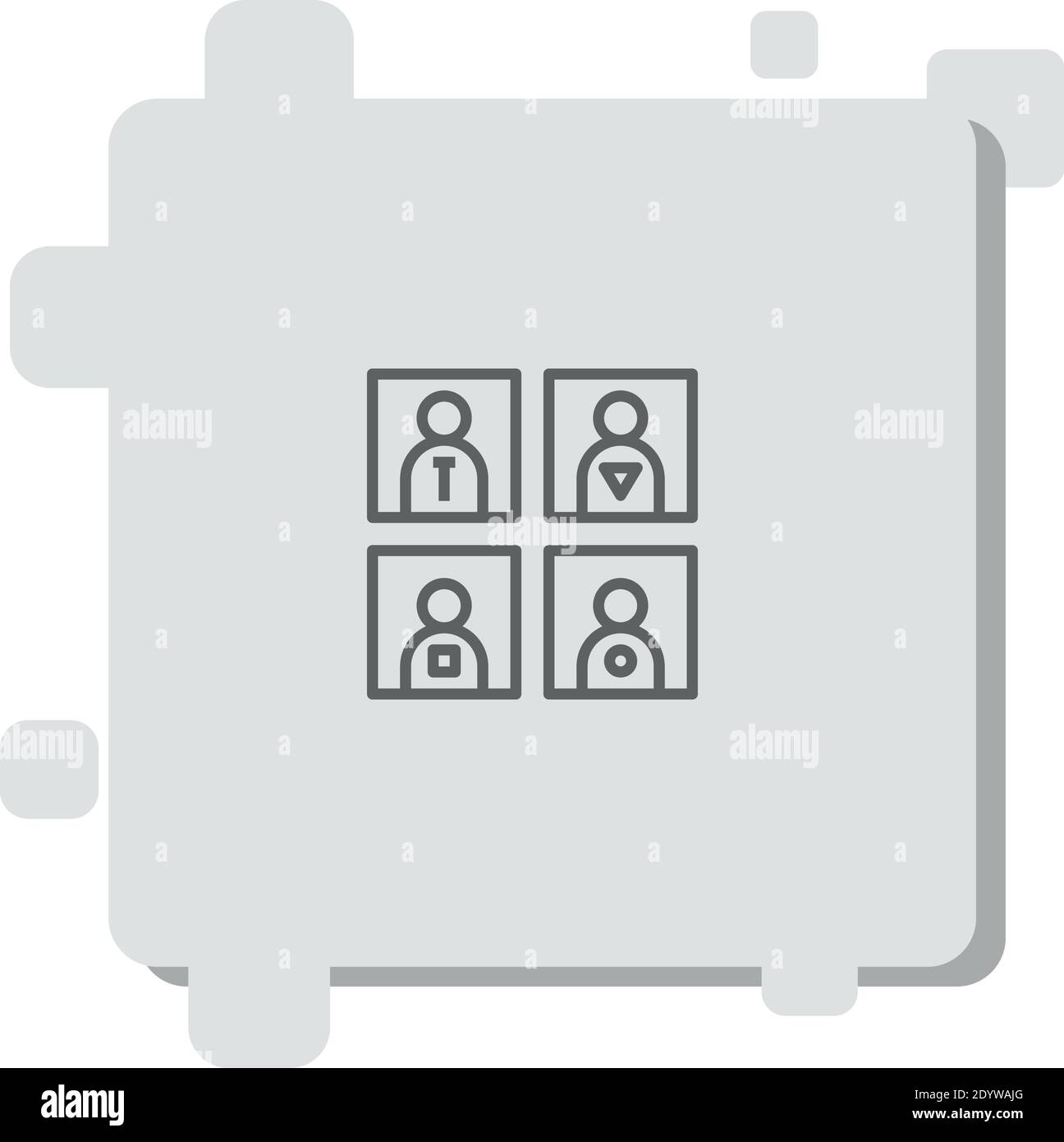 person vector icon modern simple vector illustration Stock Vector Image ...