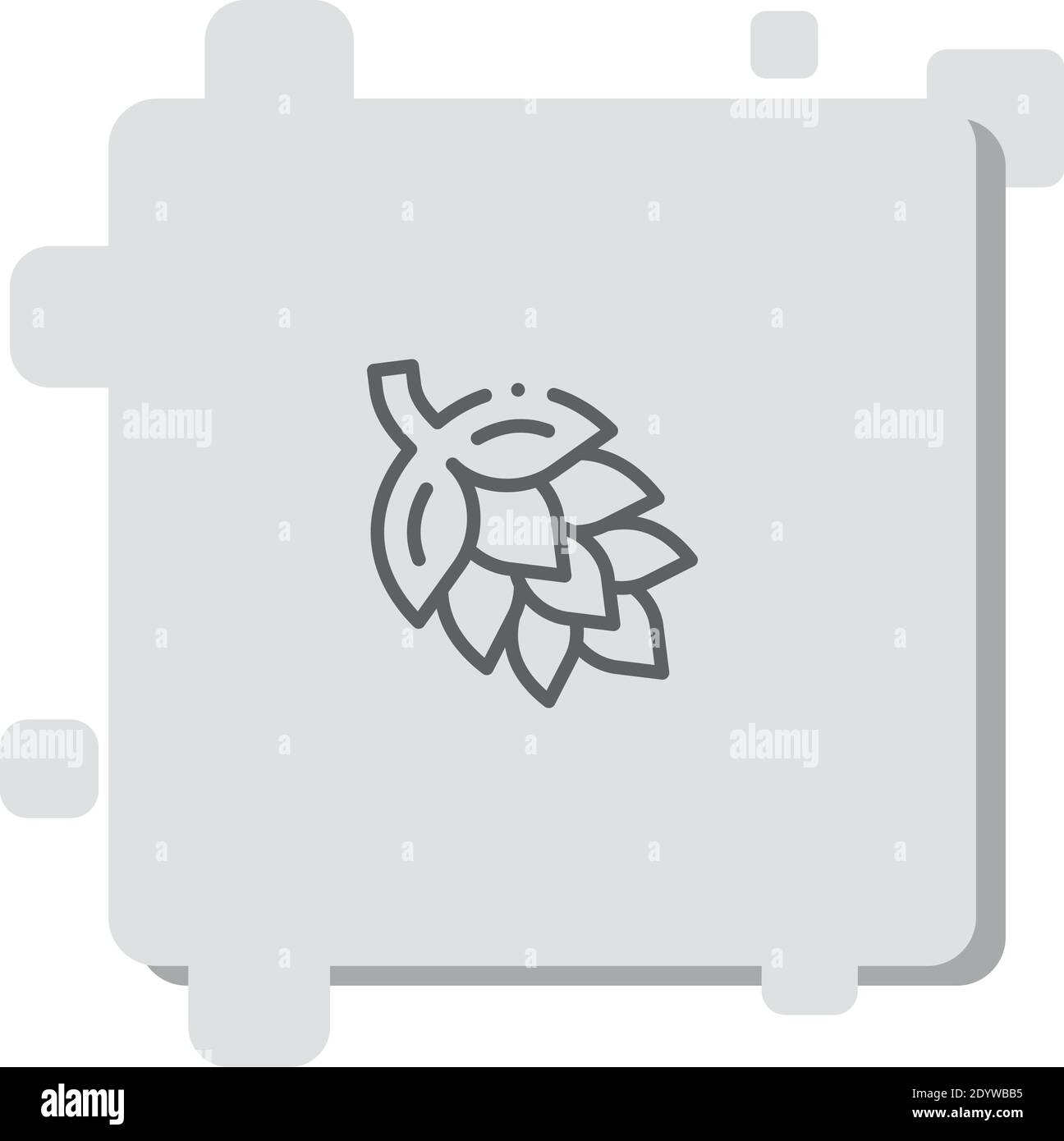 hop vector icon modern simple vector illustration Stock Vector Image ...