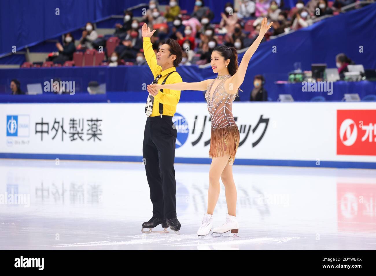 Nagano, Japan. 26th Dec, 2020. Kana Muramoto & Daisuke Takahashi Figure Skating : Japan Figure ...