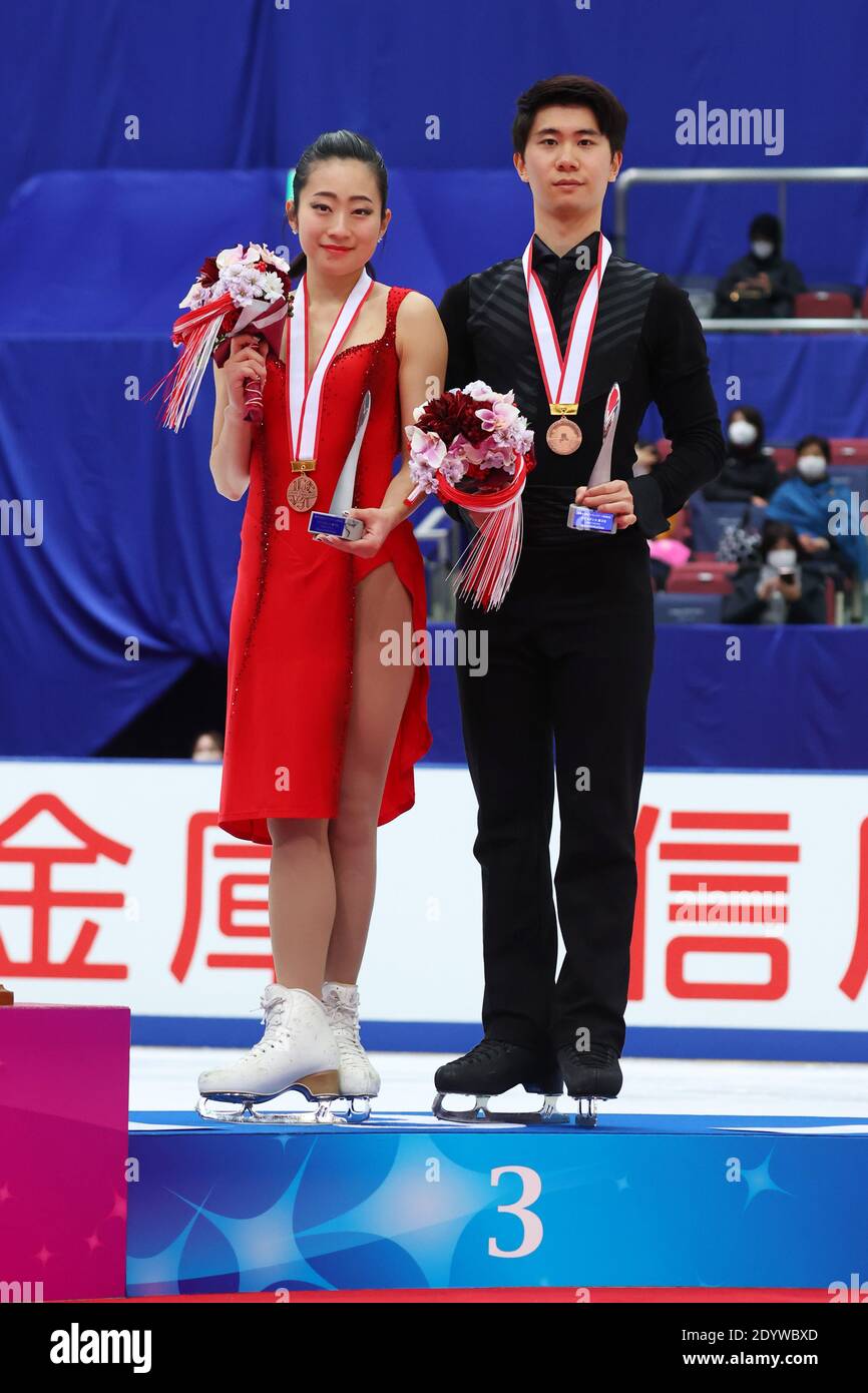Nagano, Japan. 27th Dec, 2020. Rikako Fukase & Eichu Cho Figure Skating : Japan Figure Skating ...