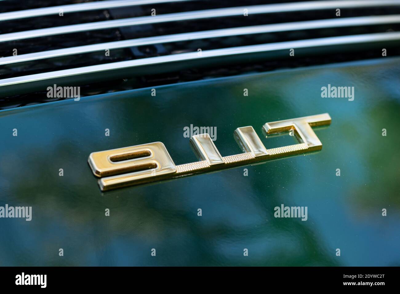 Porsche 911T badge Stock Photo - Alamy